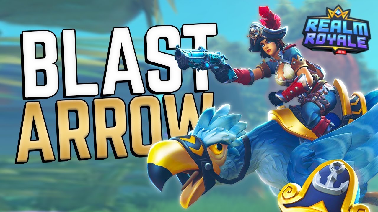 900+ Damage with 1 Ability?! | Realm Royale Hunter Blast-Arrow Build ...