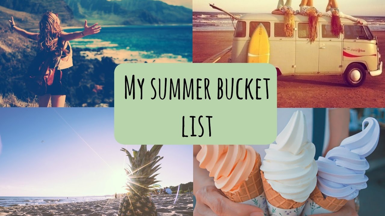 My summer bucket list 2017 - YouTube