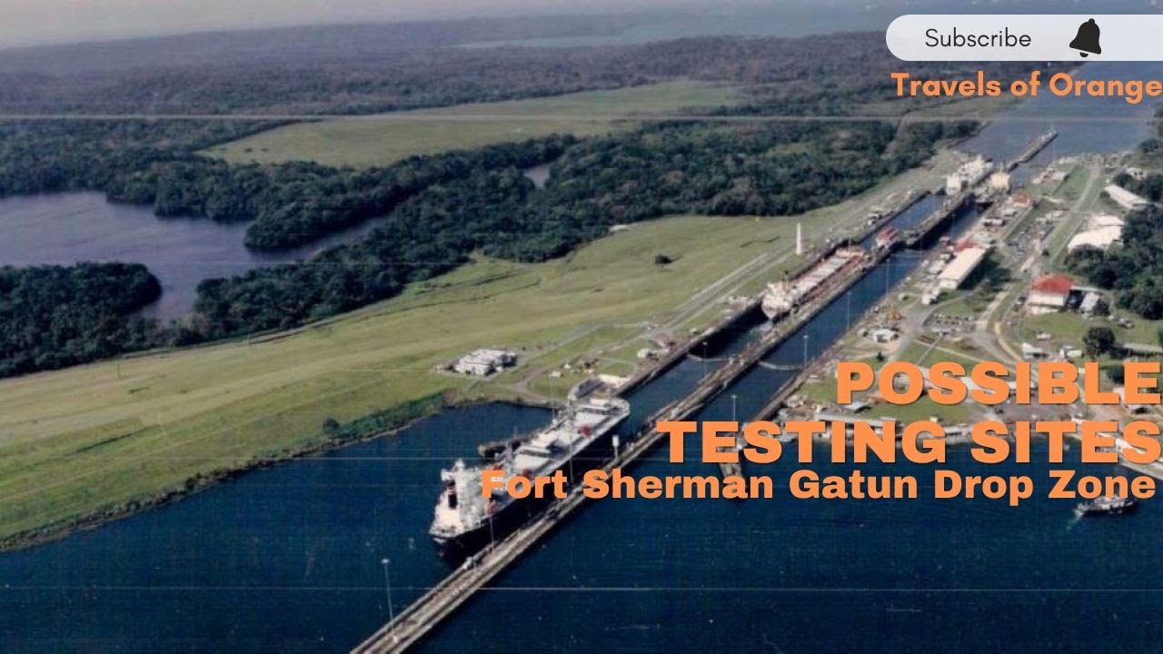 Gatun Drop Zone Fort Sherman - YouTube