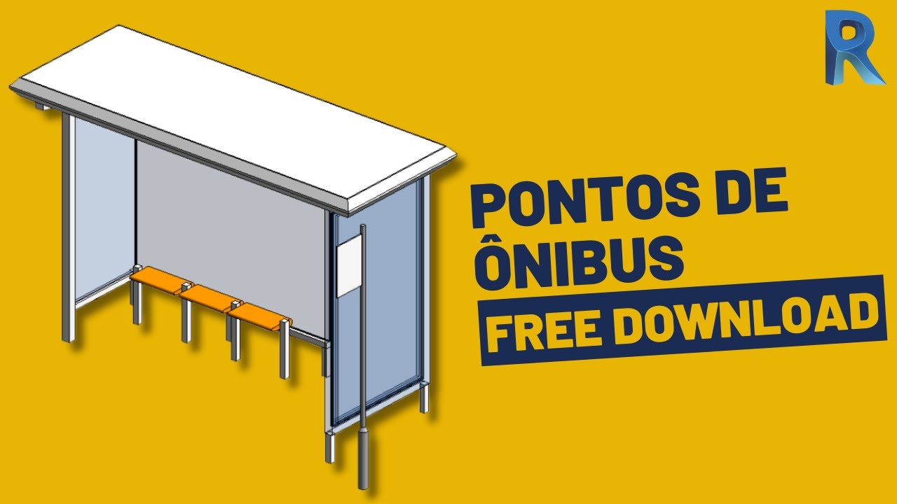 Revit Family | Bus Stops | Free Download - YouTube
