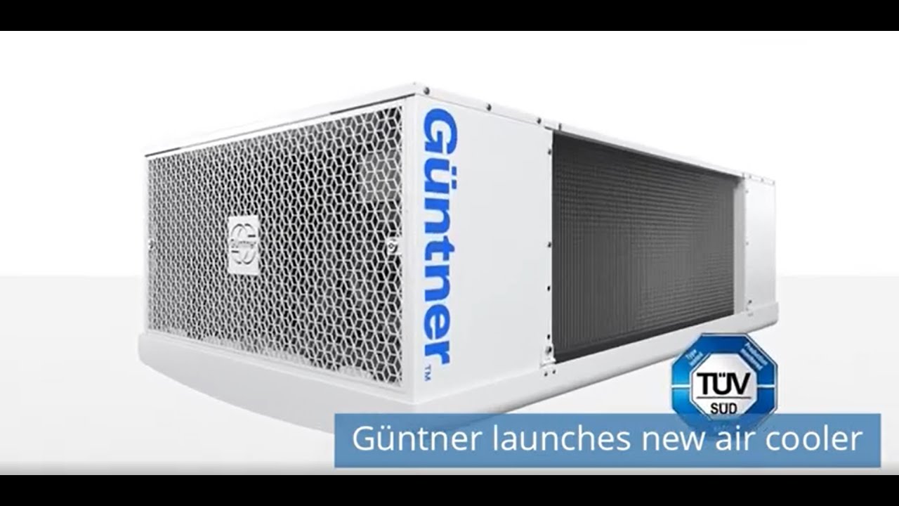 Güntner launches new air cooler - YouTube