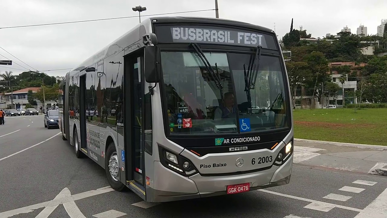 Caio Millennium IV Articulado Mercedes-Benz O-500UA - YouTube