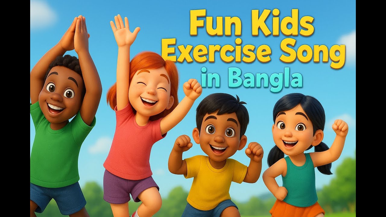 Kids Exercise | Kids Dance & Exercise | শিশুদের বাংলা গান | Healthy ...