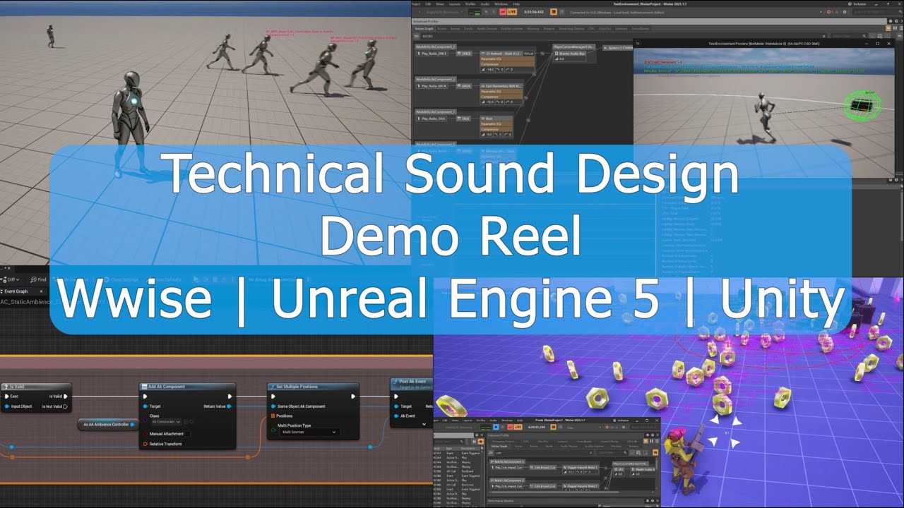 Adam Rich - Technical Sound Design Reel | Wwise | Unreal Engine 5 ...