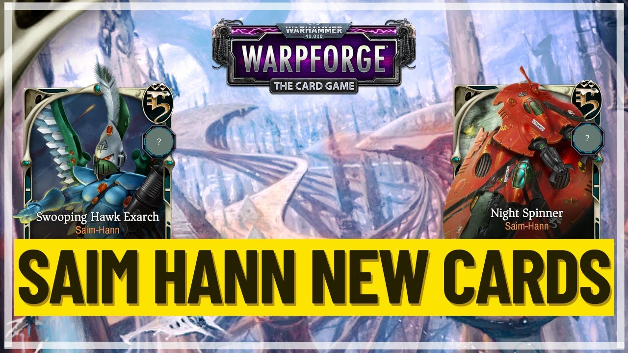 Saim Hann Reinforcement - New Eldar Cards | Warhammer 40,000: Warpforge ...