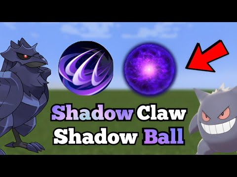 How to Make Shadow Claw and Shadow Ball | Minecraft Tutorial - YouTube
