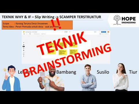 Cara dalam Teknik Brainstorming - YouTube