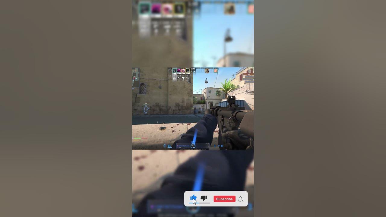CS2 - Man do it Ace with this view model... - YouTube