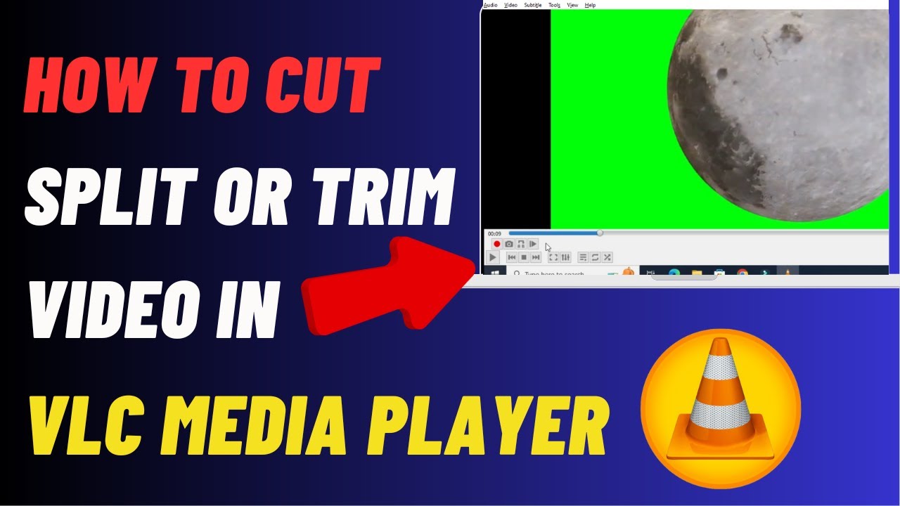 How To Cut Split Or Trim Videos In VLC Media Player | Edit Videos In ...