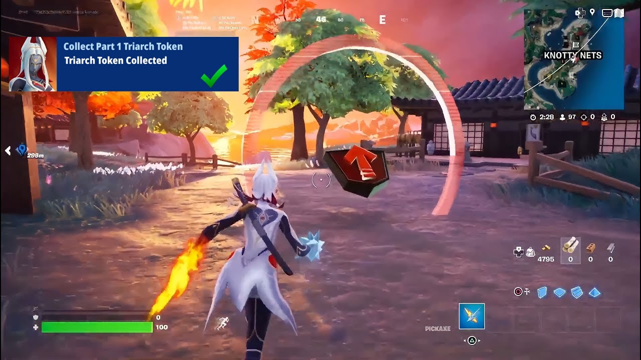 Fortnite - Collect Part 1 Triarch Token Locations (Triarch Aurora Level ...