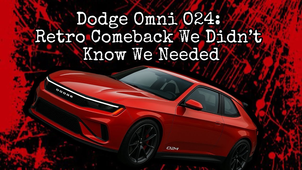 Dodge Omni O24: Retro Comeback We Didn’t Know We Needed - YouTube