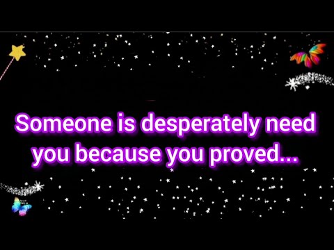 🌈Someone is desperately need you because you proved to - YouTube