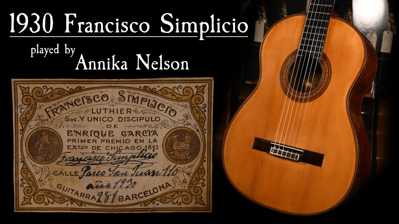 1930 Francisco Simplicio | American Fantasy played by Annika Nelson ...