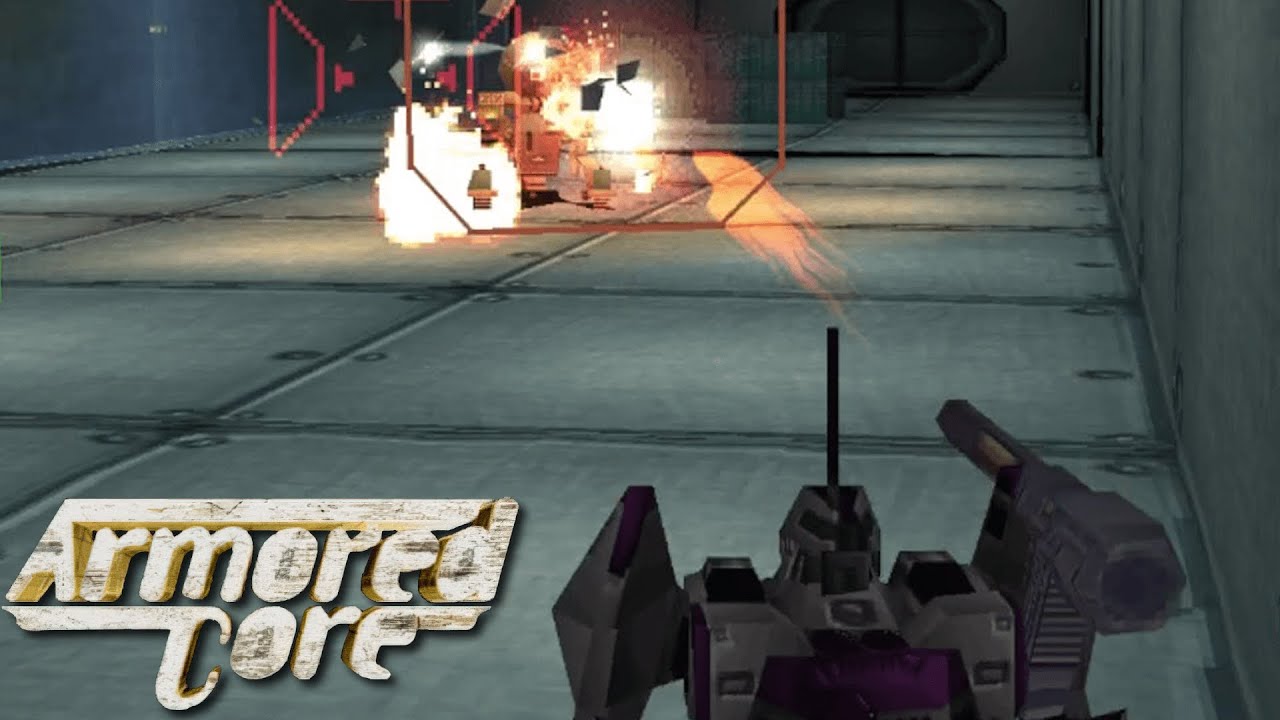 [Armored Core] stuck in a maze filled with MTs - YouTube