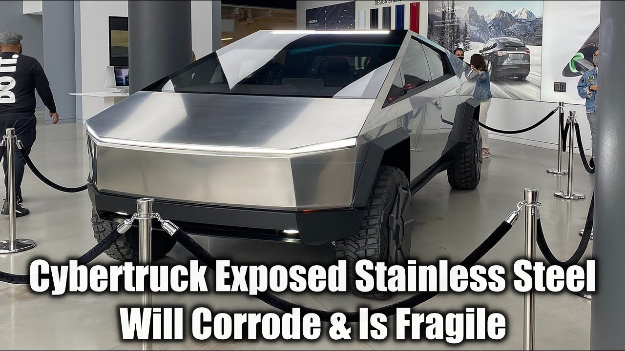 Cybertruck Steel Body Will Corrode If You Dont Wipe Dead Bugs and Bird ...
