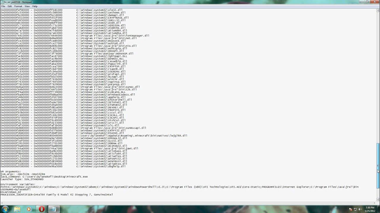 Fatal error has been detected by the Java Runtime Environment ( Please Help ) - YouTube