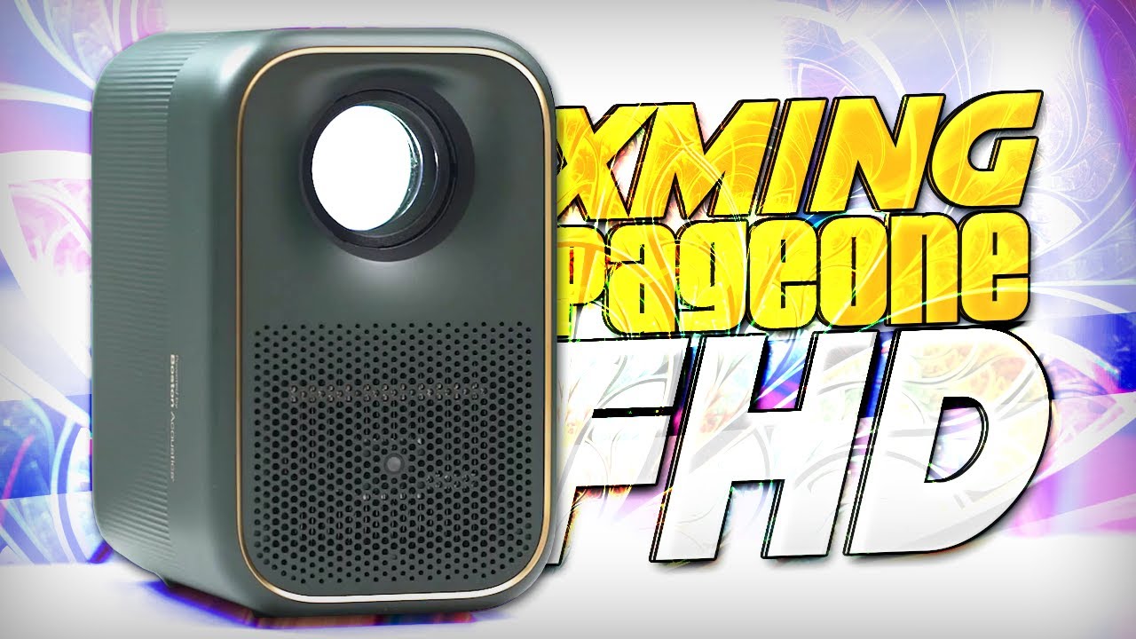 Xming PageOne Native FHD Portable Smart Projector. - YouTube