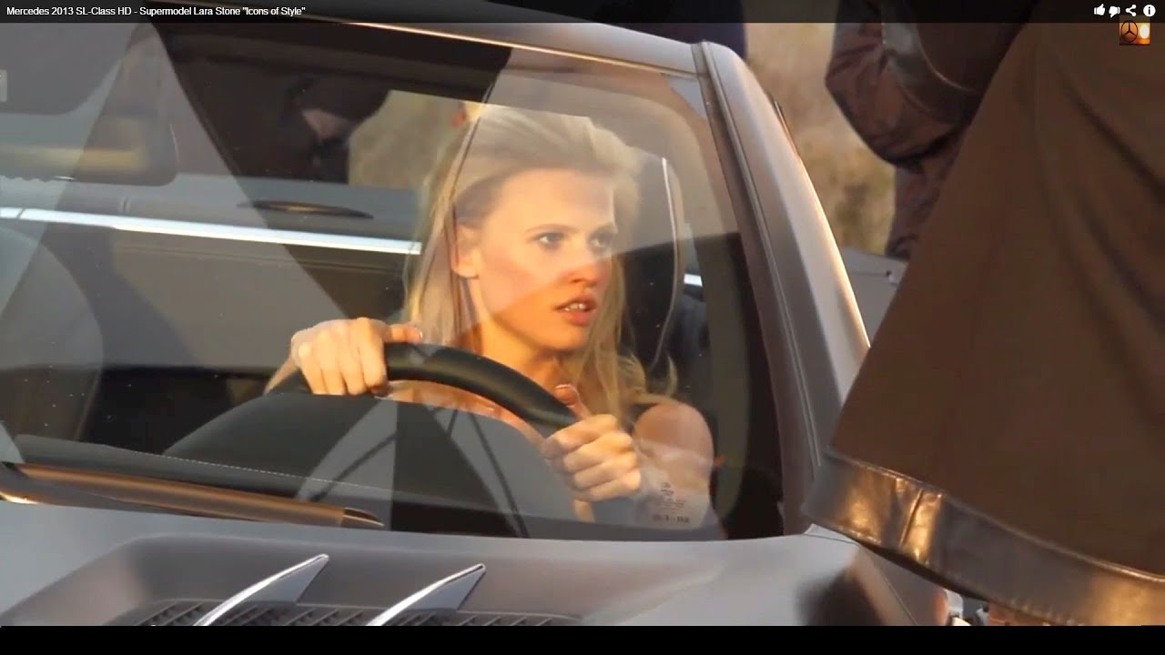 Mercedes-Benz 2013 SL-Class HD - Supermodel Lara Stone "Icons of Style ...