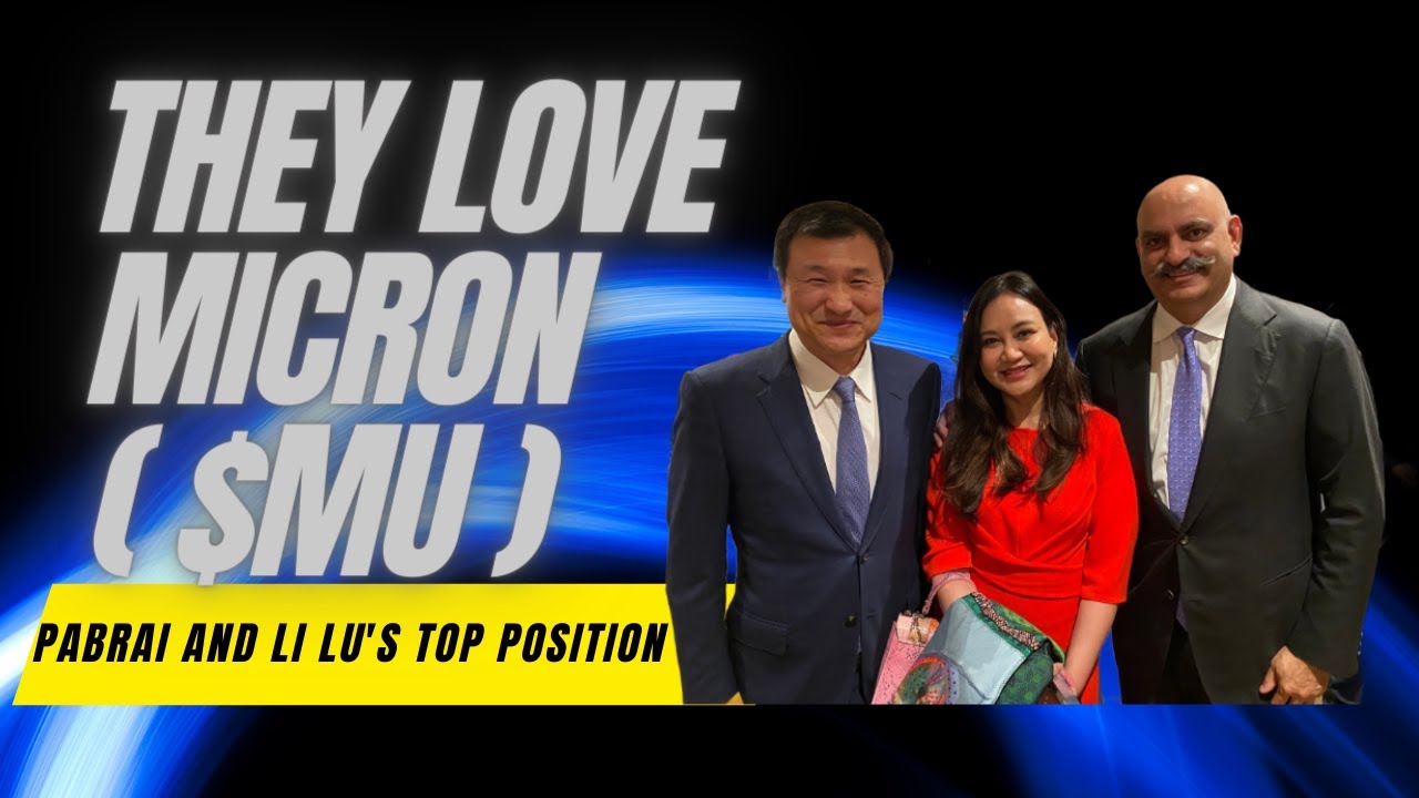 Li Lu and Mohnish Pabrai's TOP POSITION is Micron ( $MU ) Here’s Why ...