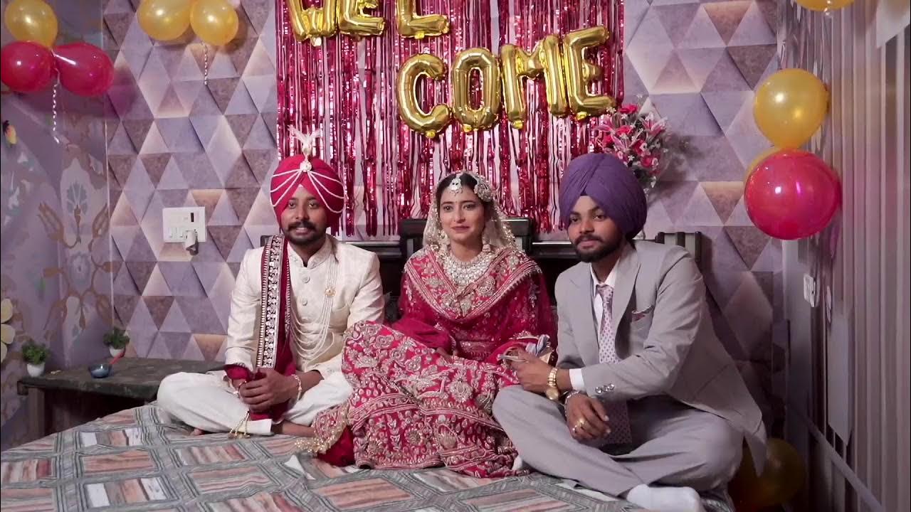 Balraj singh weds Anmolpreet kaur ll Nav Studio Khosa ll Wedding Ceremony - YouTube