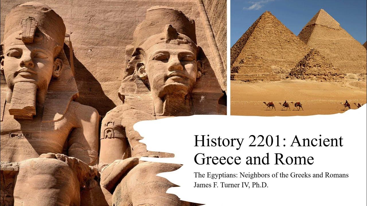 Reupload: History 2201: Ancient Greece and Rome: Neighbors of the ...