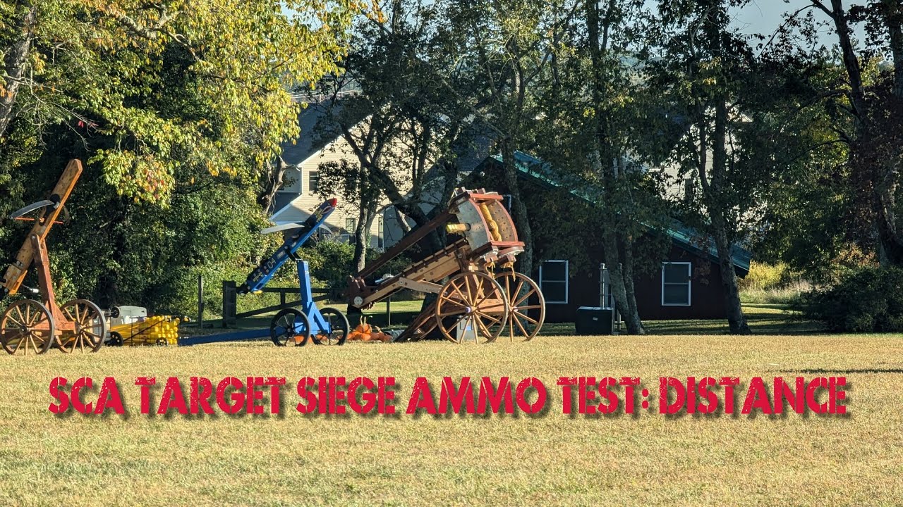 SCA Target Siege Ammo Test - Distance - YouTube