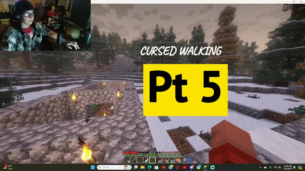 Cursed Walking Pt 5 - YouTube