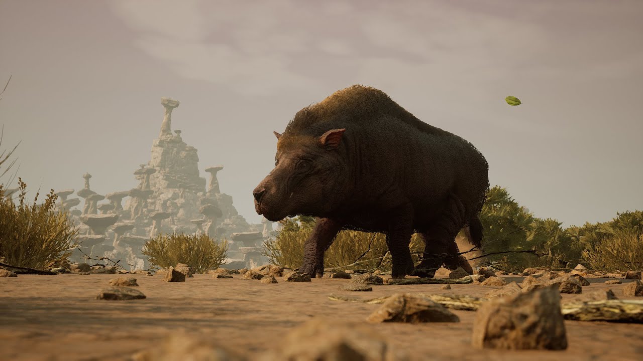 Path of Titans: New Modded Creature - Andrewsarchus showcase! - YouTube