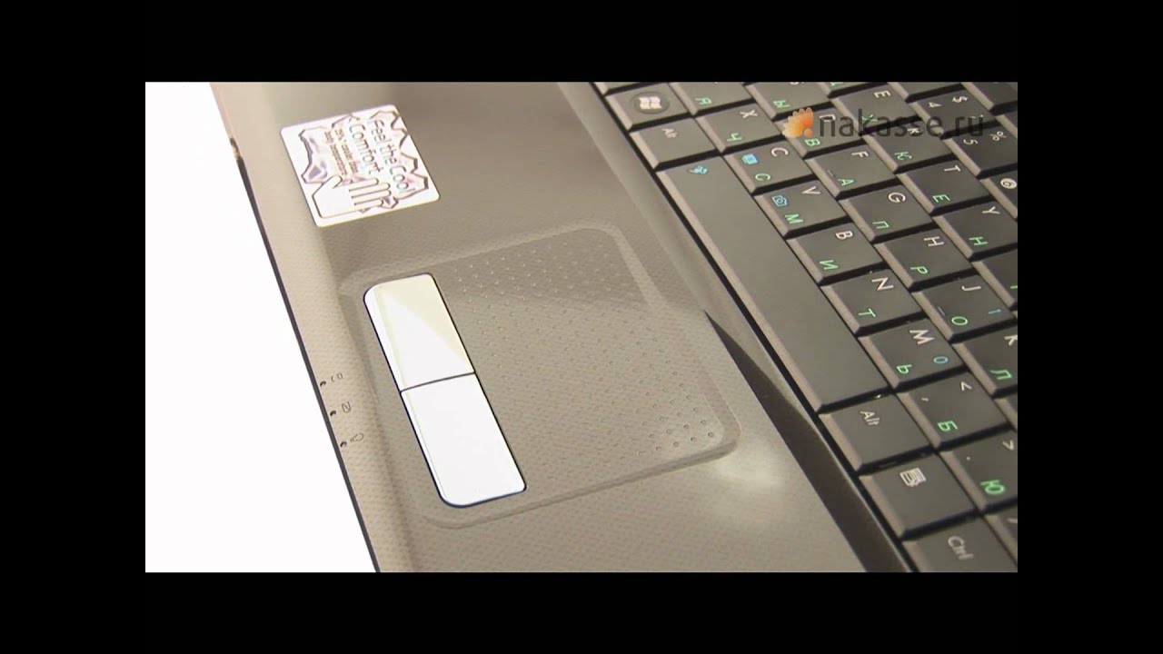 Обзор Asus K40IN - YouTube