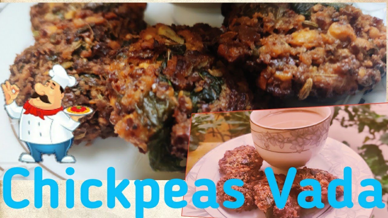 Chickpeas Vada | Crispy High protein vada | Live Learn Eat - YouTube