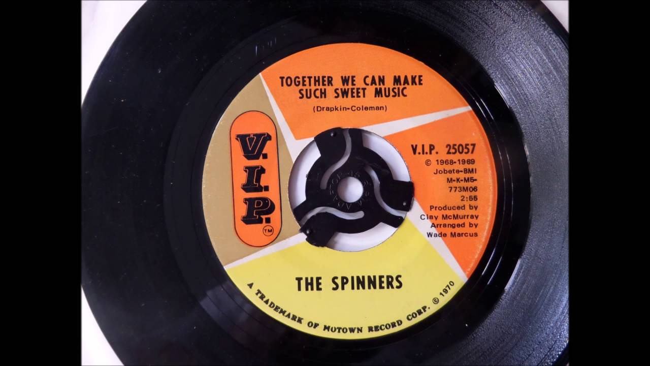 Together We Can Make Such Sweet Music - The Spinners - YouTube