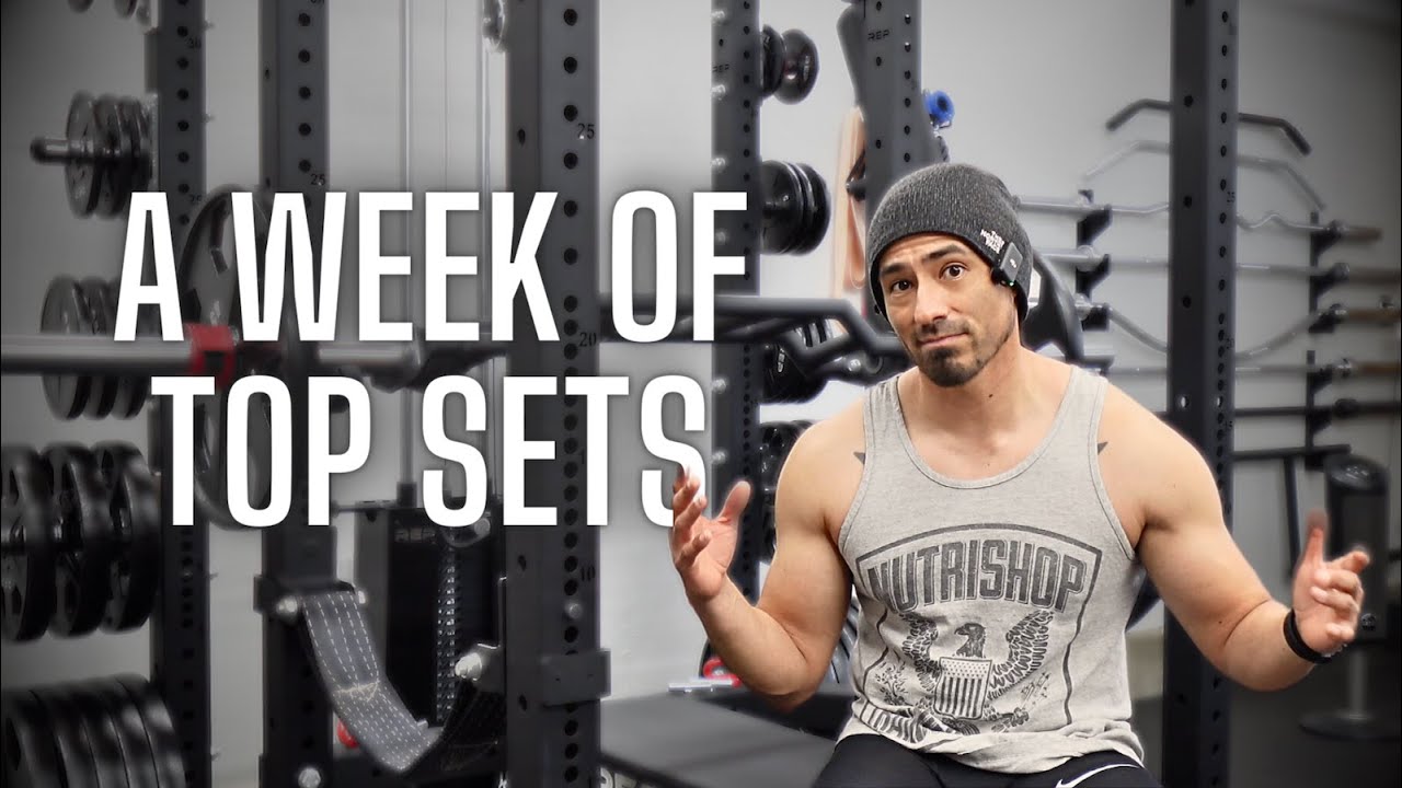 Training Vlog 18: A Week Of Powerlifting Top Sets - YouTube