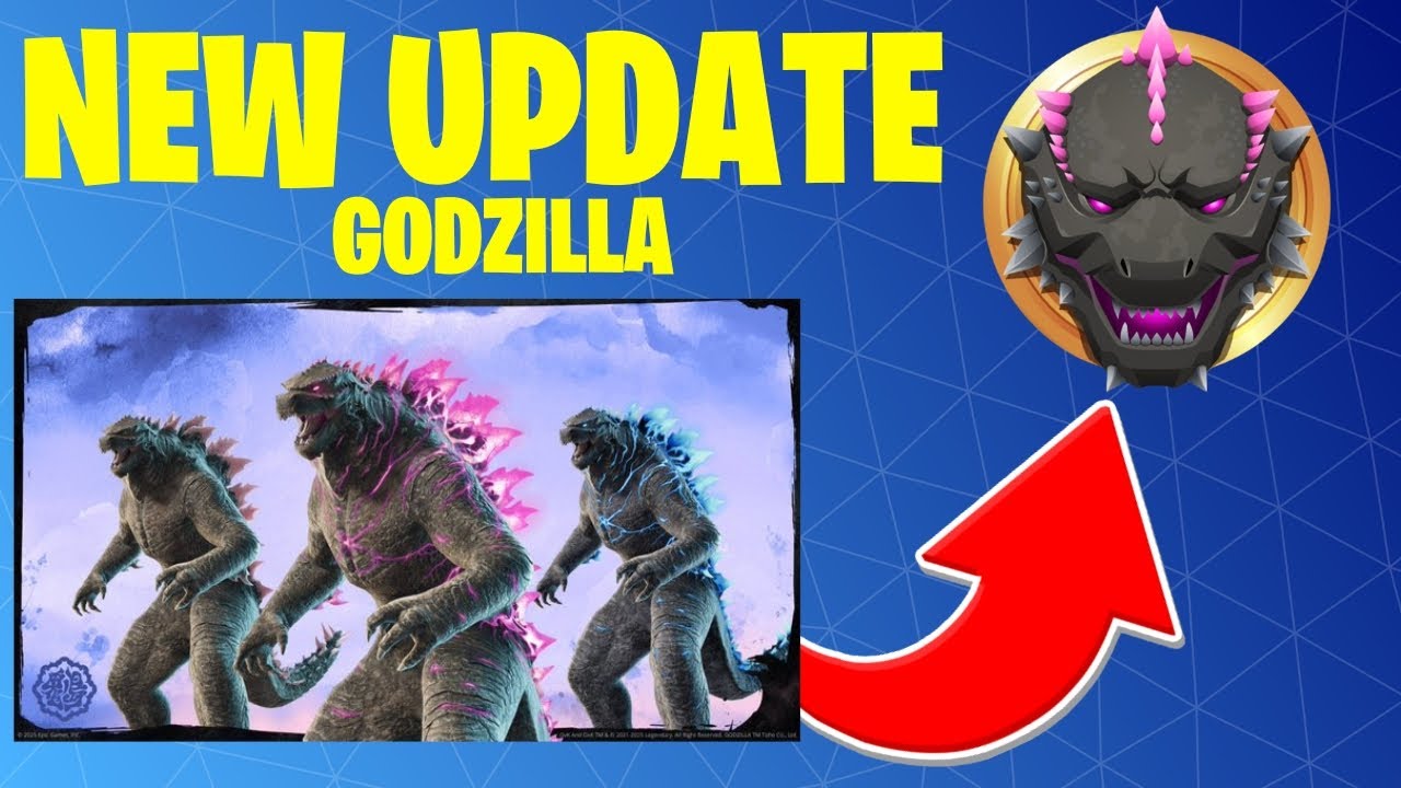 *NEW* FORTNITE GODZILLA UPDATE OUT NOW!! NEW BOSS, MYTHICS, LIVE EVENT ...