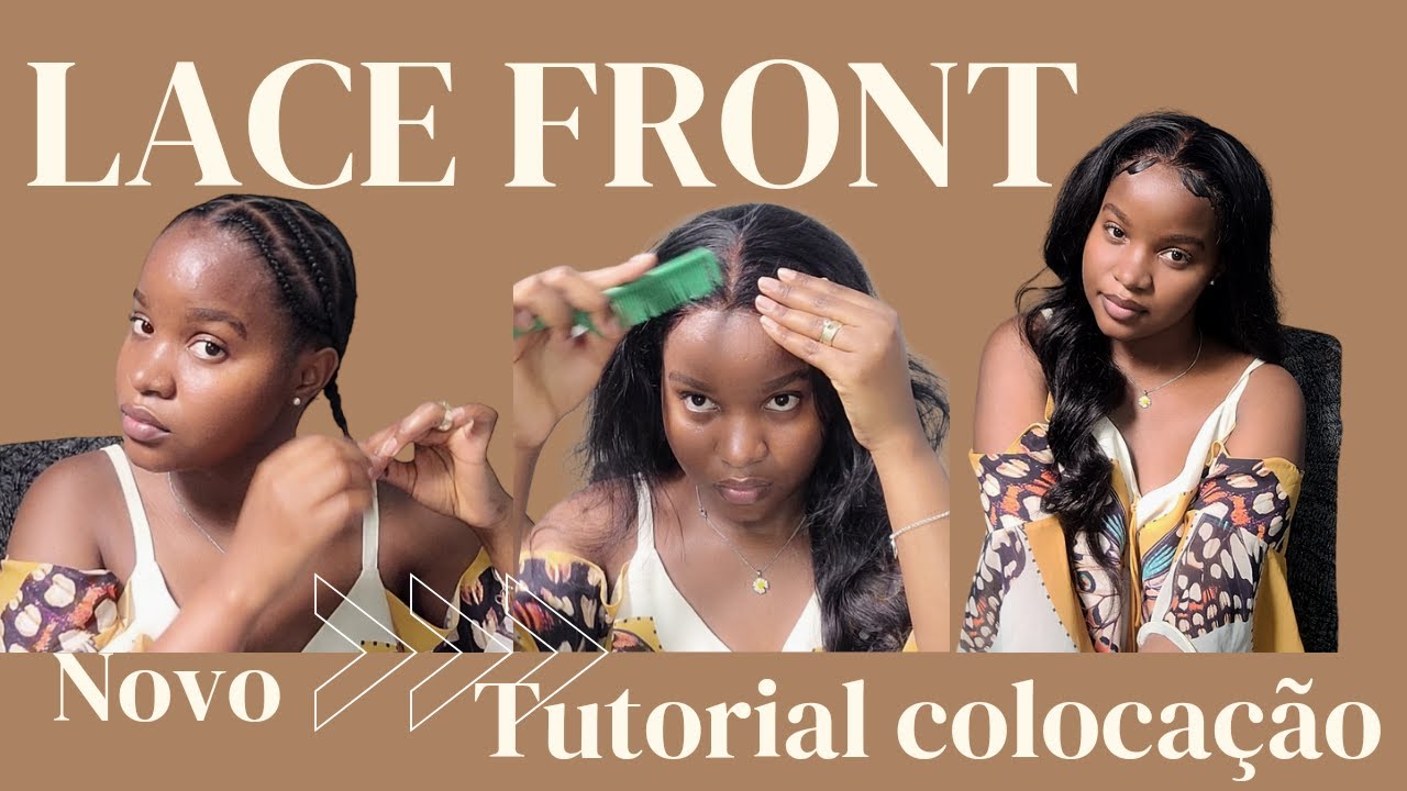Aplicação de lace front para iniciantes - YouTube