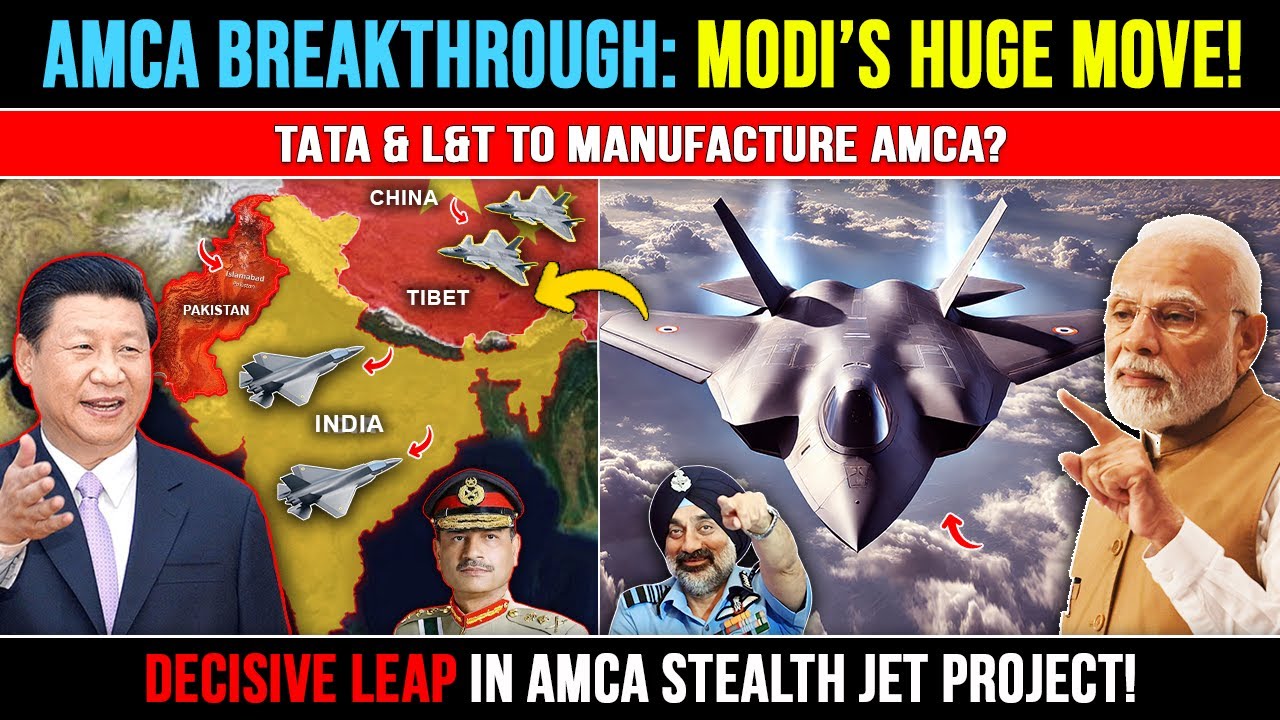 The INDIAN AIR FORCE AMCA Project Gains Speed | Indian Defence News ...