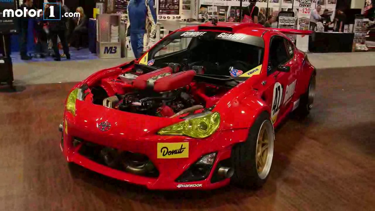 Toyota GT4586 is Ferrari powered madness 2016 - YouTube