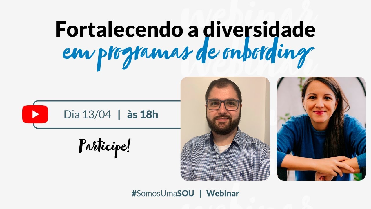 Webinar SOU e ImpulsoBeta - Fortalecendo a diversidade em programas de onboarding - YouTube
