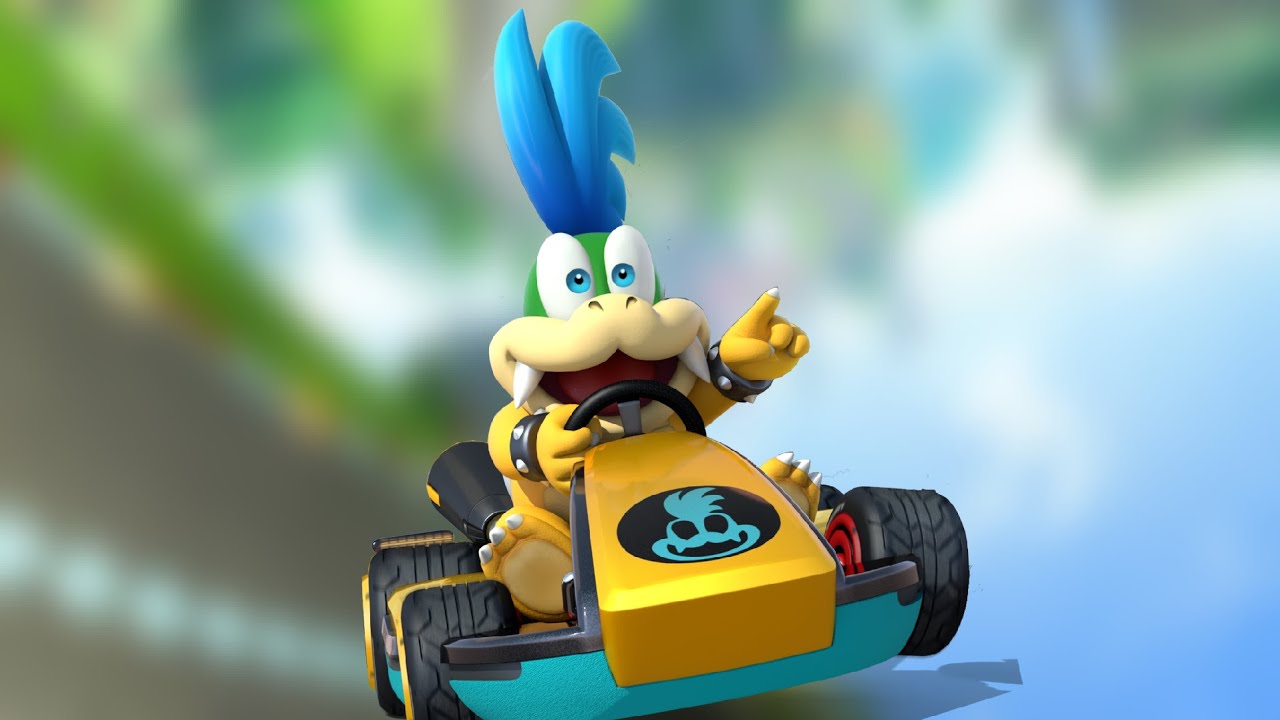 Mario Kart 8 - All Larry Koopa Sound Effects / Voice Clips - YouTube