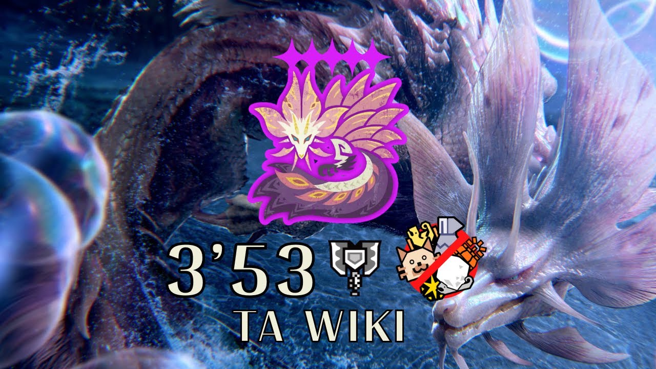 Monster Hunter Wilds 5 ★ Tempered Mizutsune vs CB | TA WIKI - YouTube