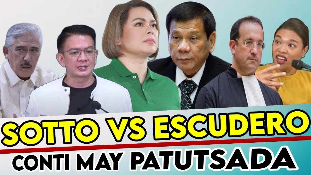 SOTTO VS ESCUDERO/ATTY CONTI PUMAPALAG PA - YouTube