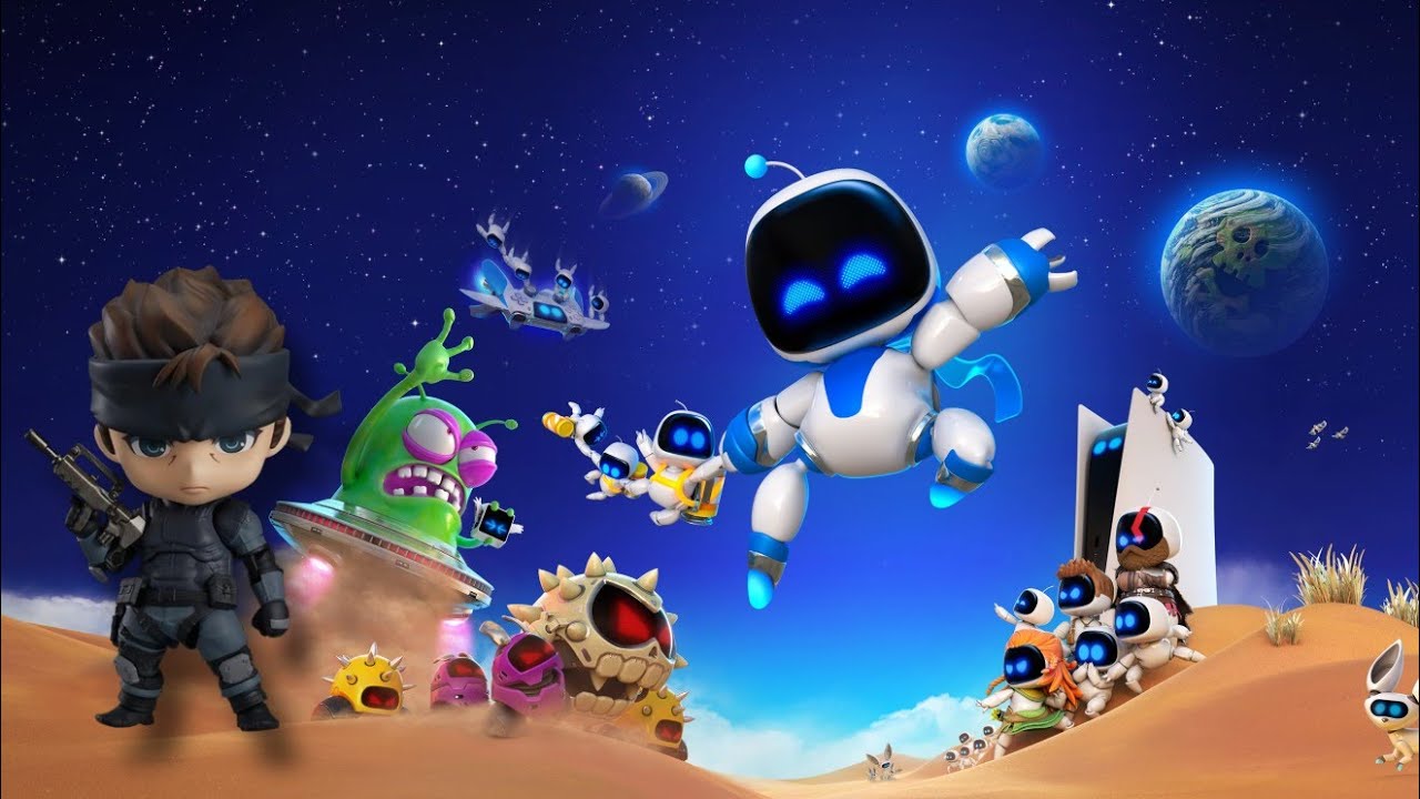 I Found METAL GEAR SOLID in ASTRO BOT! Creamy Canyon Level - YouTube