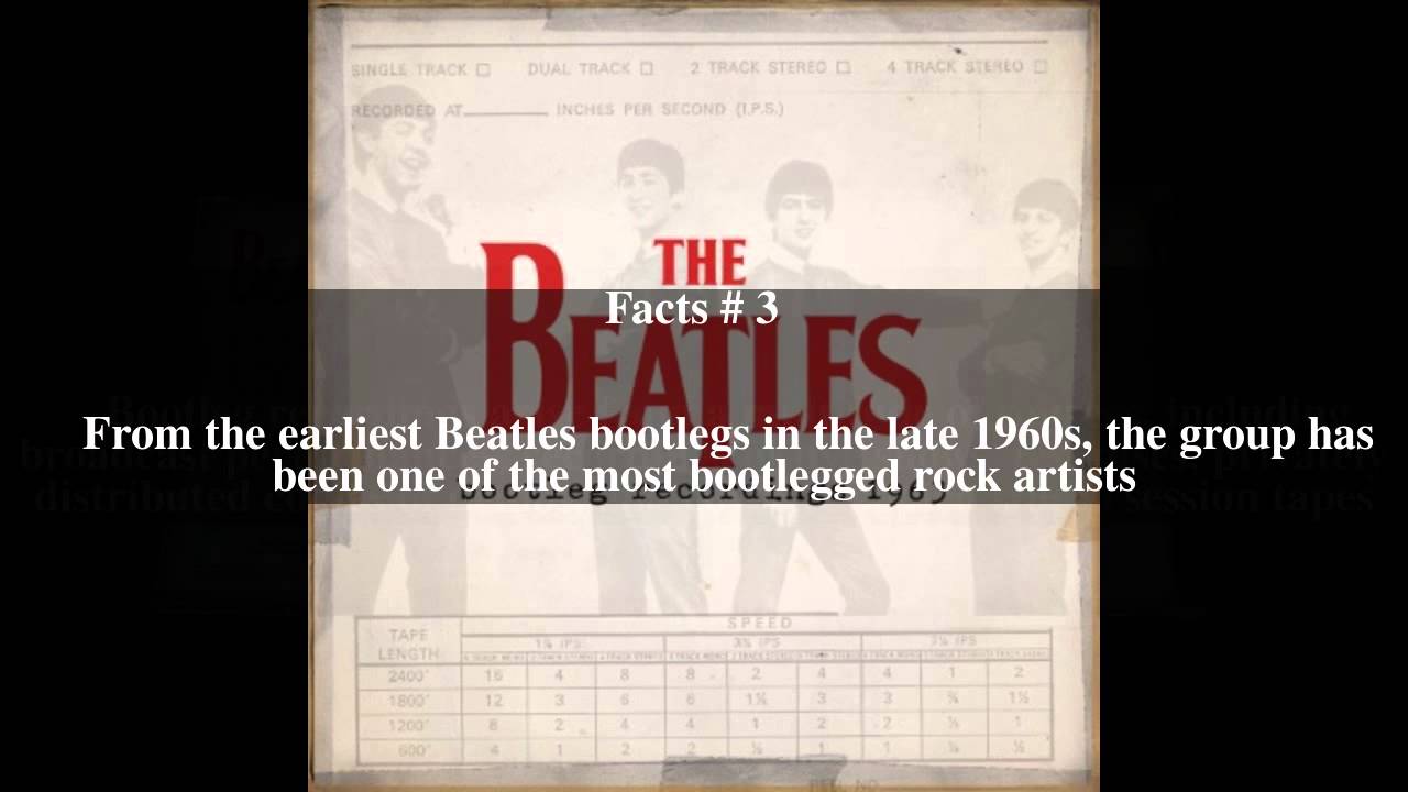 The Beatles bootleg recordings Top # 5 Facts - YouTube