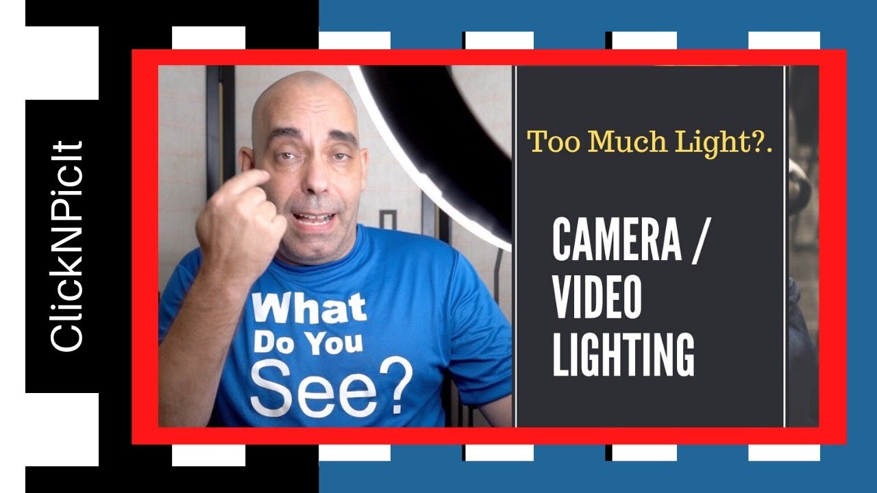 Video Lighting Too Bright?- How To Avoid using Too Much Fill Light In ...