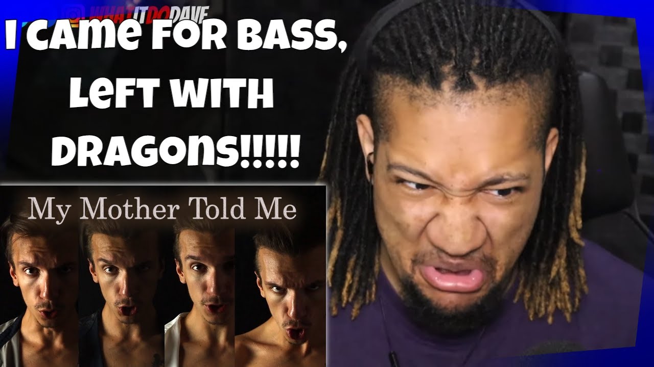 Reaction to Tomi P - My Mother Told Me | Bass Singer Cover (Acapella ...