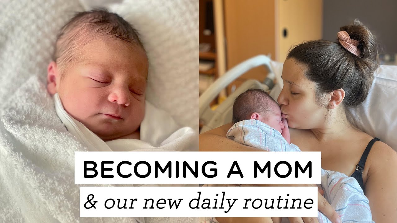 My Thoughts on BECOMING A MOM! + our daily routine - YouTube