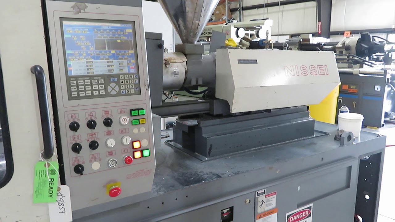 2000 Nissei FN4000-12A, 200 Ton 3.4 oz Shot Size Injection Molding ...