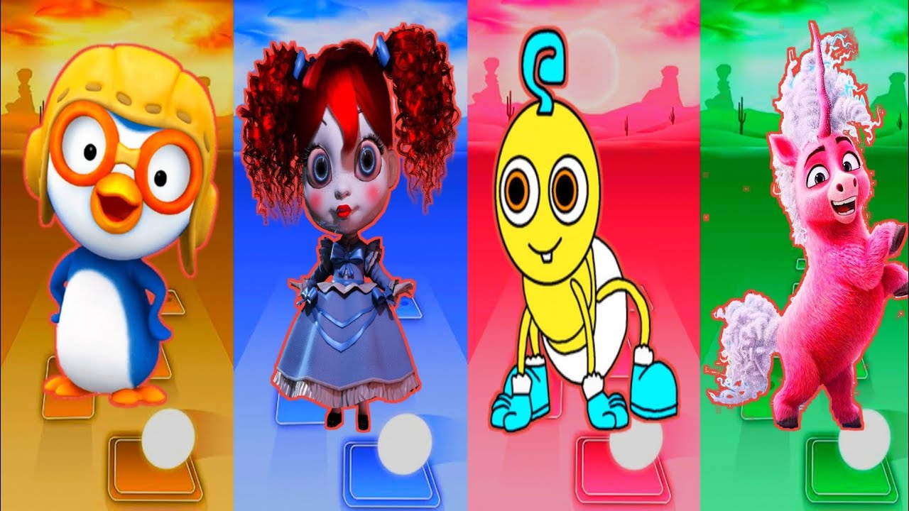 Pororo🆚poppy playtime animation🆚Baby Long Legs🆚THELMA THE UNICORN ️Who ...