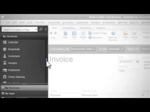 QuickBooks Accountant 2013: Improved Navigation: Left Icon Bar - YouTube