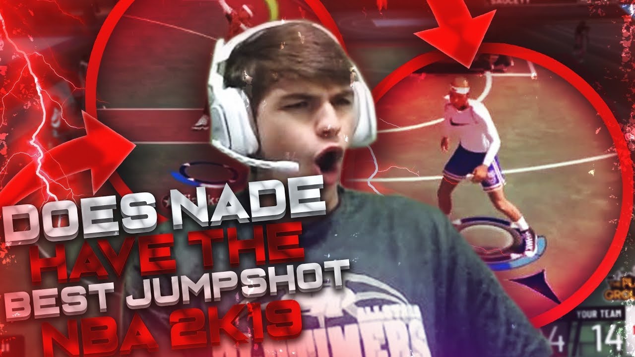 NADEXE GAVE ME HIS SECRET JUMPSHOT! 😳😂 BEST SHOT IN NBA 2K19? LETS SEE ...