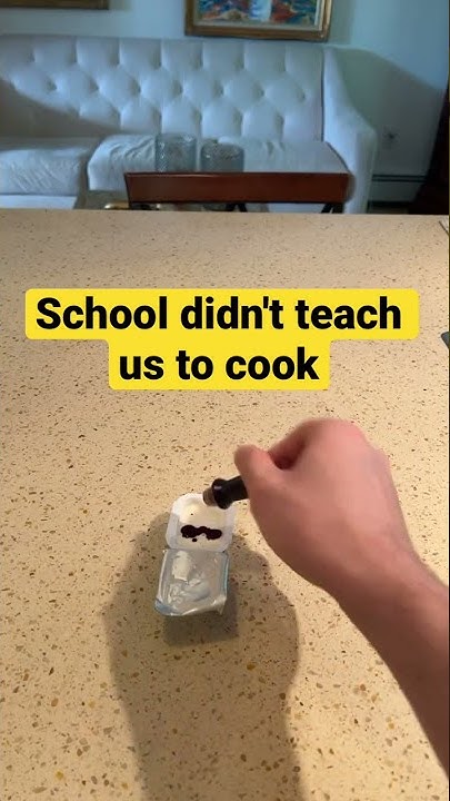 School Didnt Teach Us To Cook Youtube